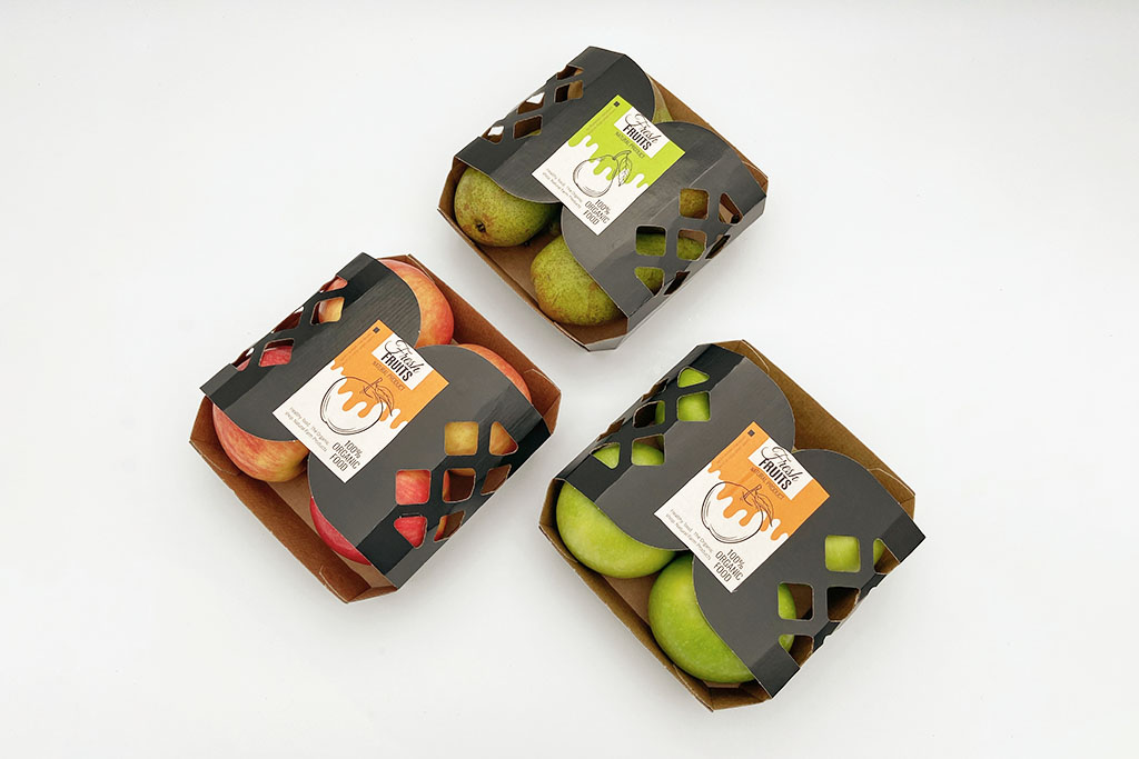 Ny massiv papbakke med vinger og papirbånd | NNZ Nordic